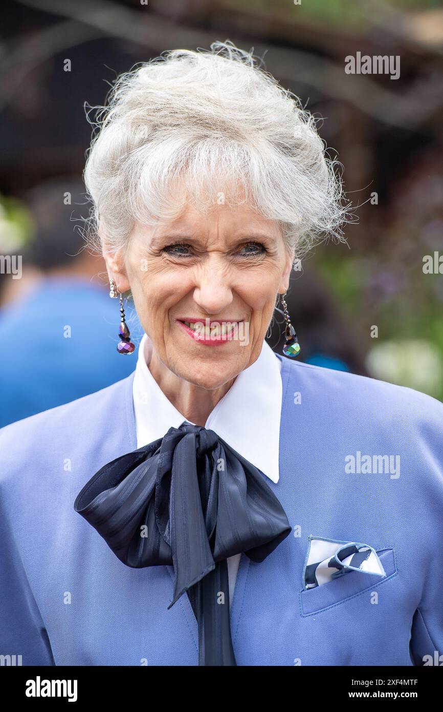 East Molesey, UK. 1st July, 2024. Anita, Lady May, known as Anita ...