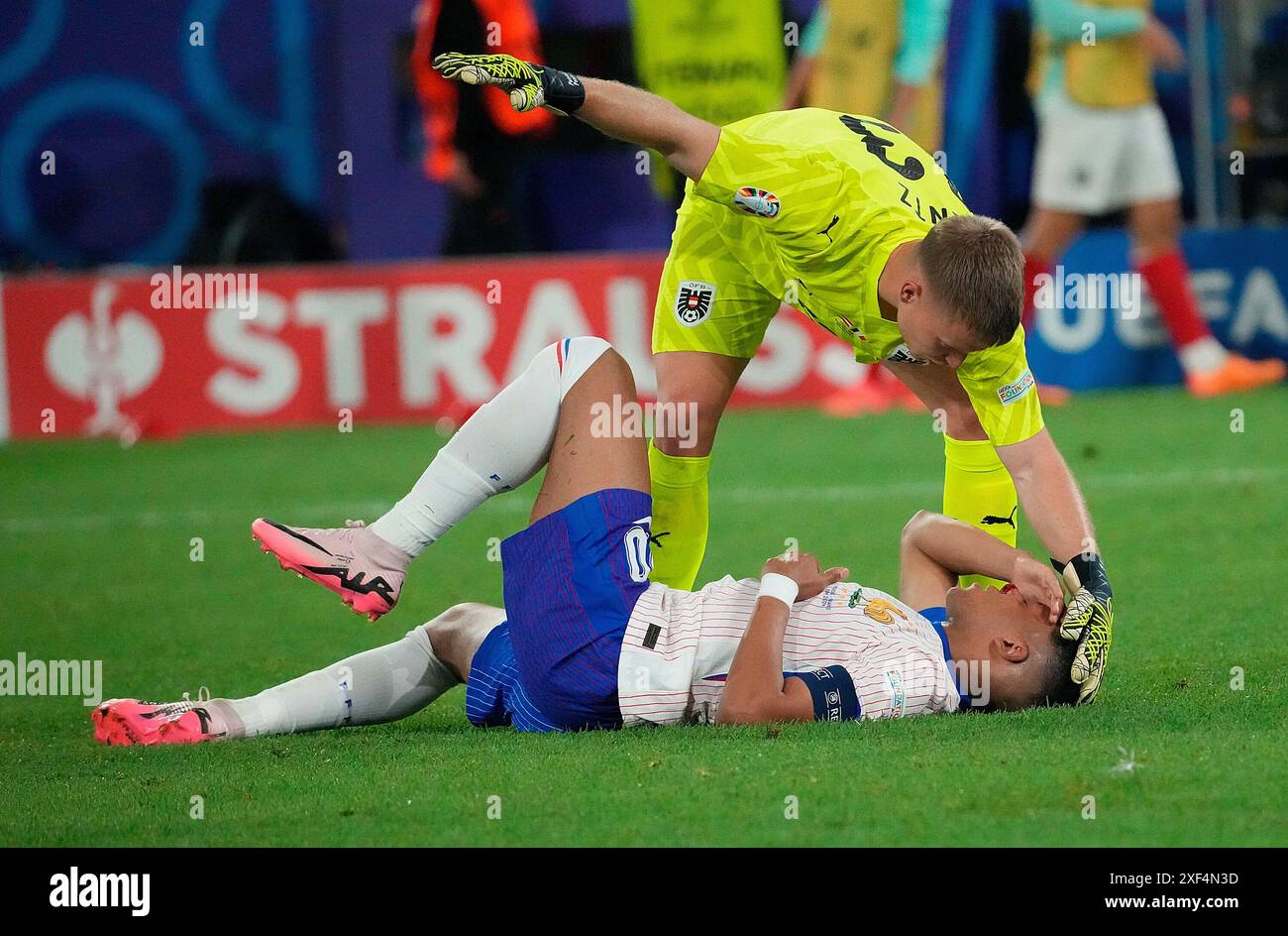 Kylian mbappe nose austria france 2024 hi-res stock photography and ...