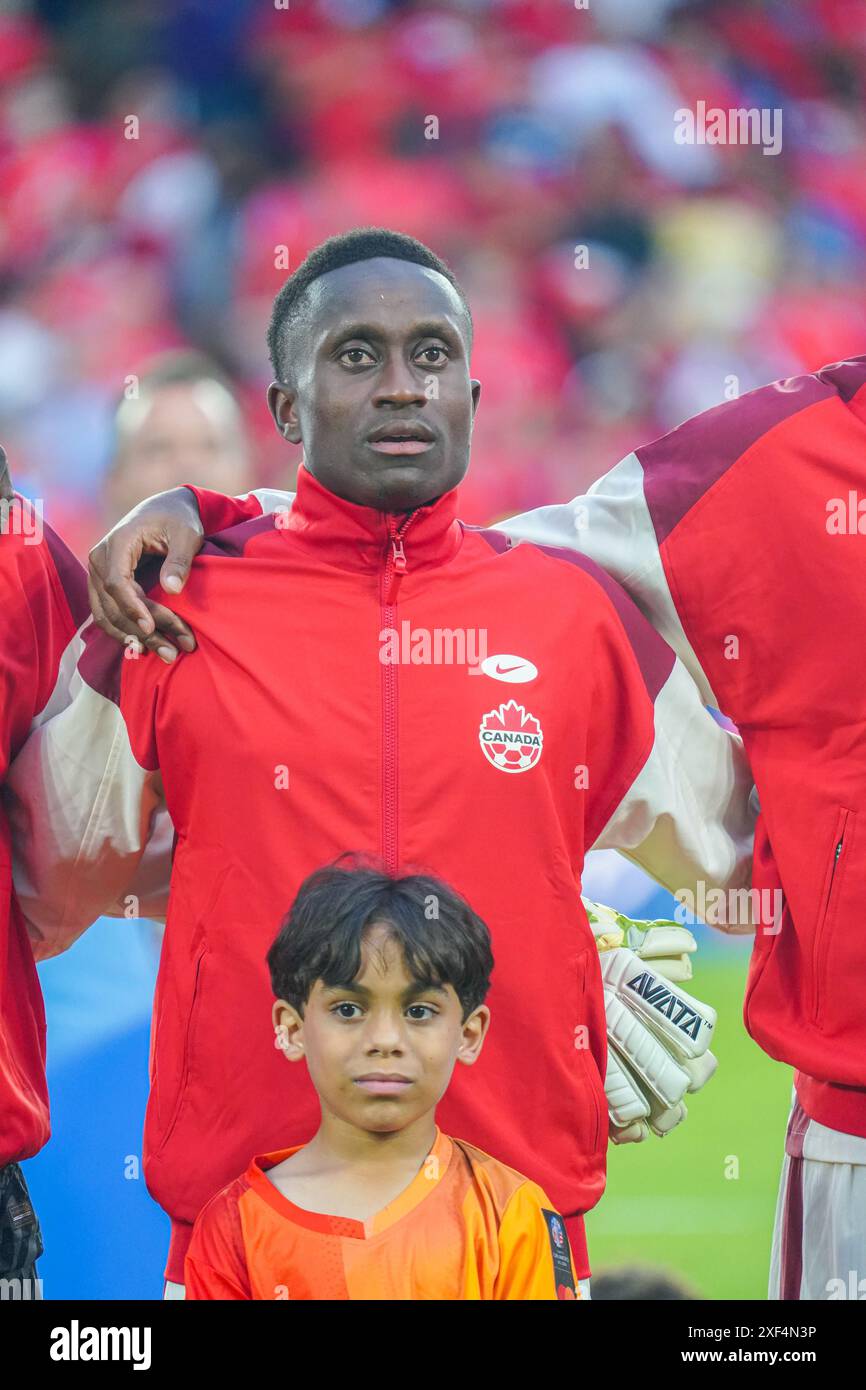 Orlando, Florida, USA, June 20, 2024, Canada player Richie Laryea ...