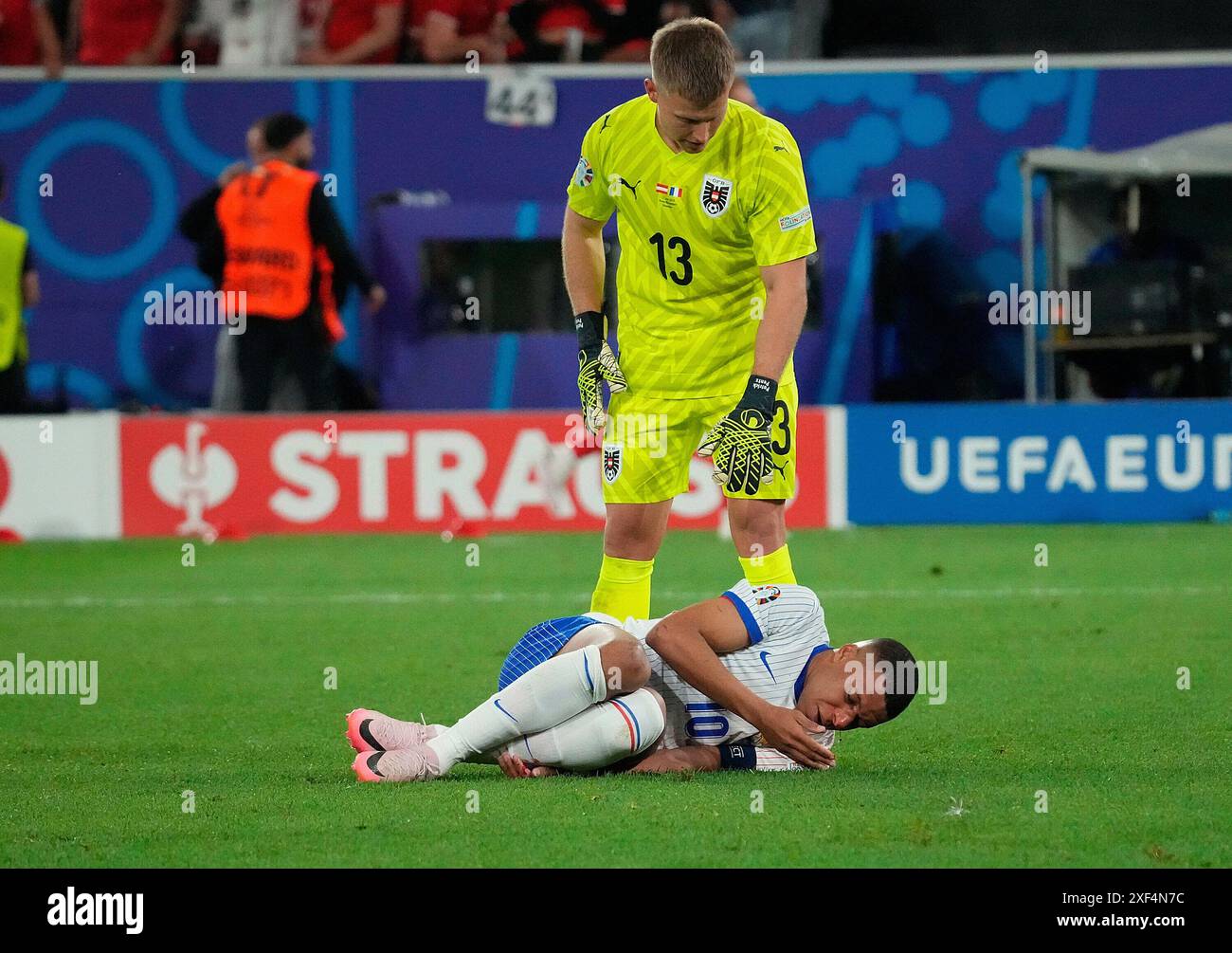 Kylian mbappe nose austria france 2024 hi-res stock photography and ...