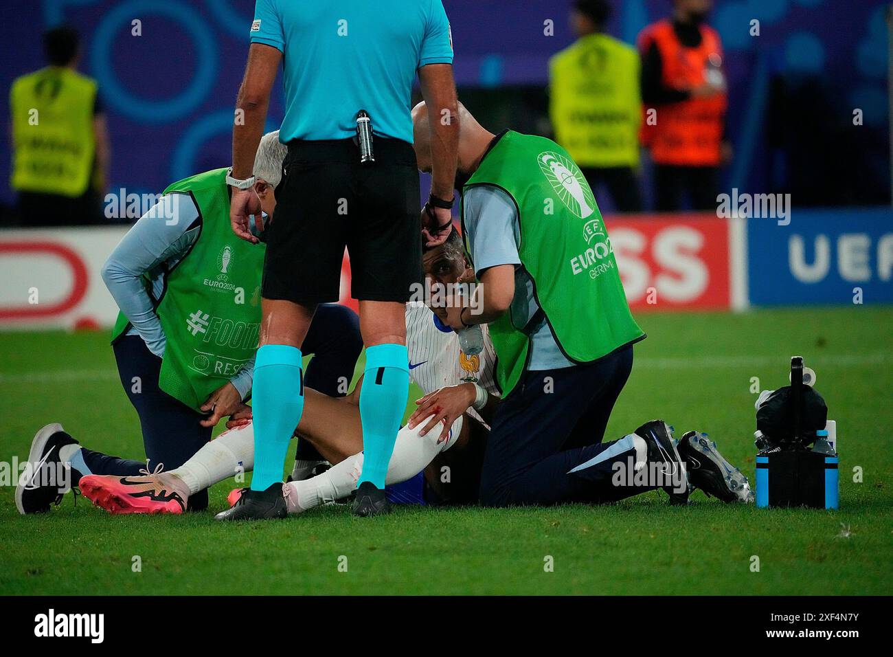 Kylian mbappe nose austria france 2024 hi-res stock photography and ...