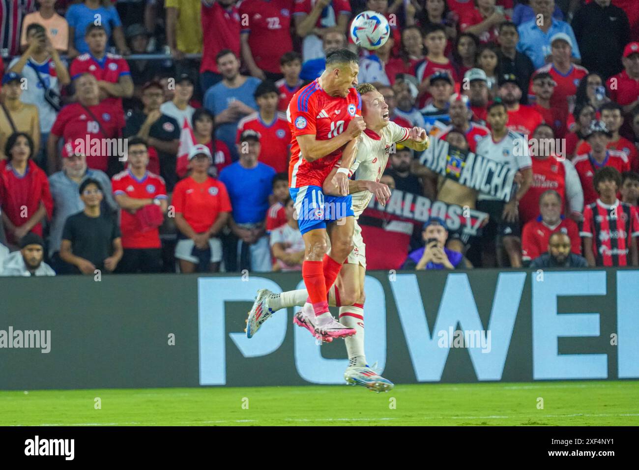Orlando, Florida, USA, June 20, 2024, Chile forward Alexis Sánchez #10 ...