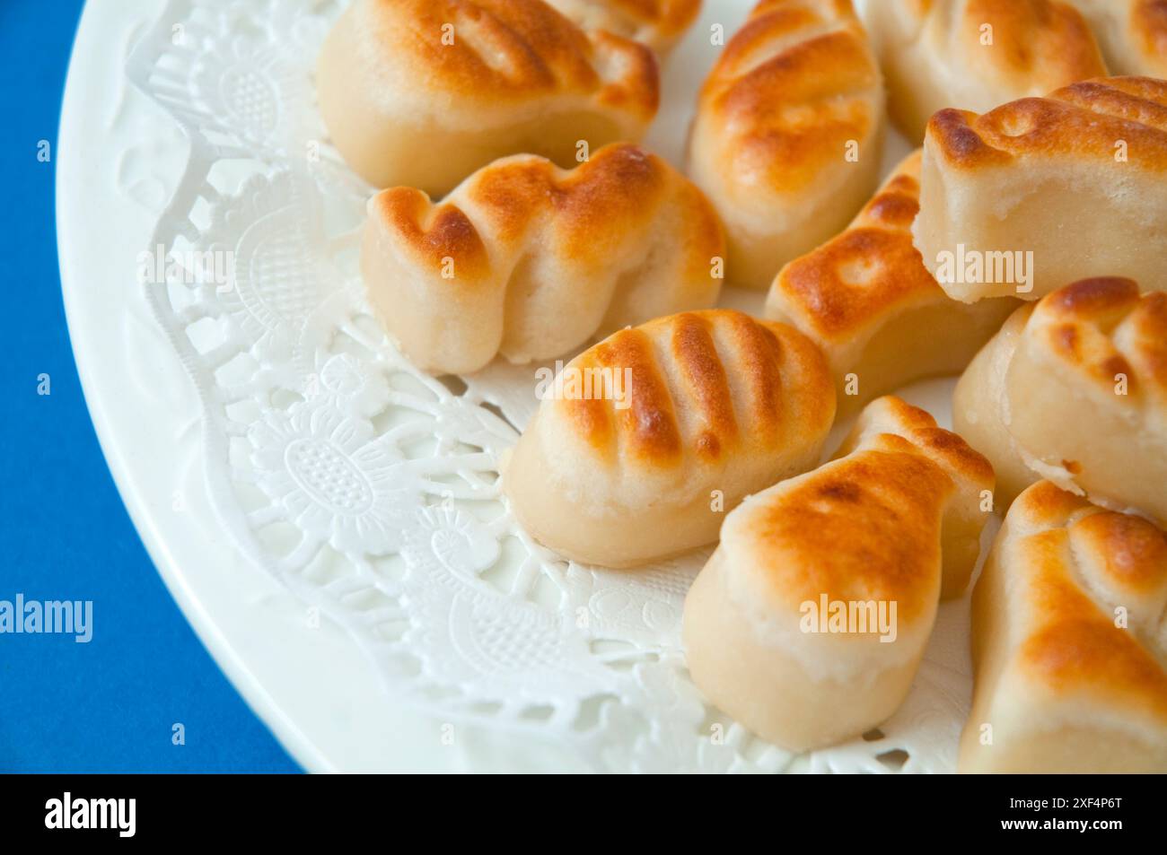 Marzipan figures, close view. Toledo, Spain Stock Photo - Alamy