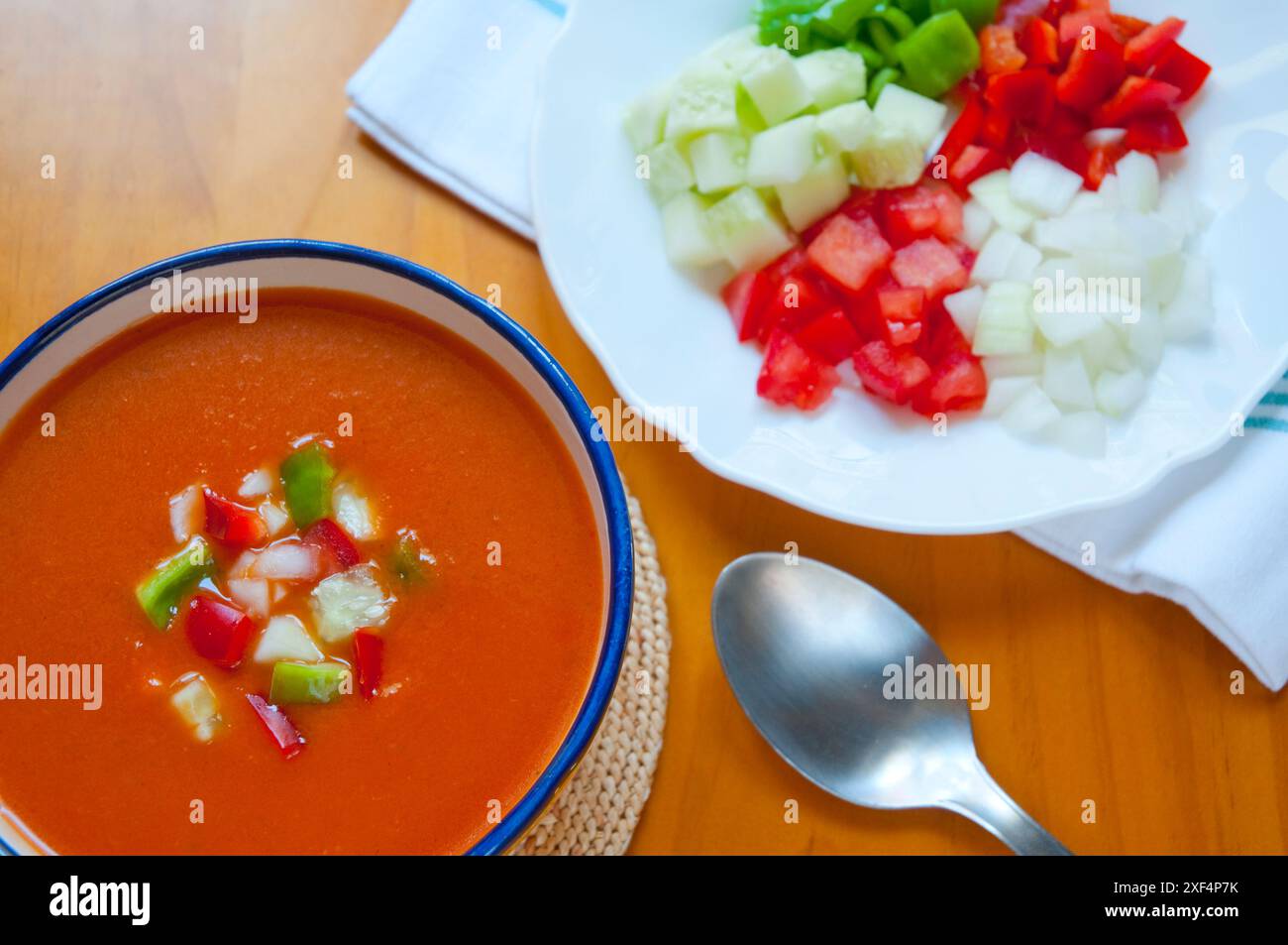 Gazpacho typical dish andalusia hi-res stock photography and images - Alamy