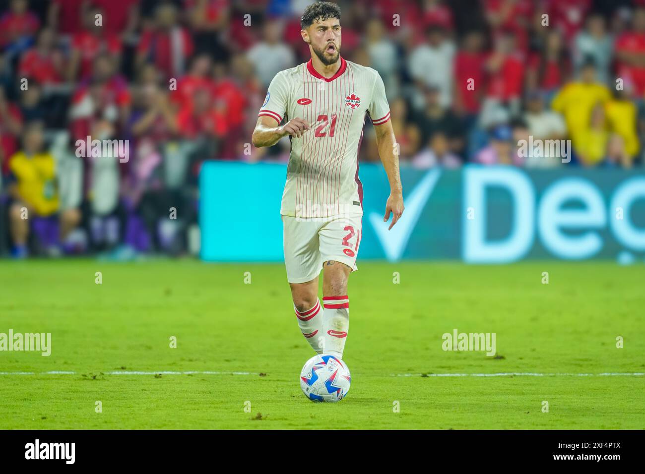 Orlando, Florida, USA, June 20, 2024, Canada's Jonathan Osorio #21 ...
