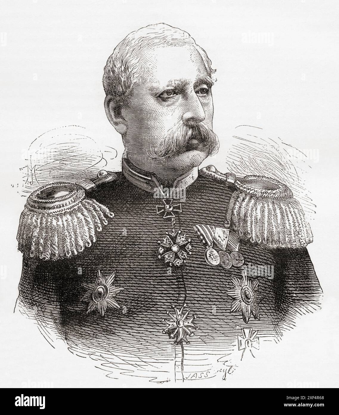 Pavel Stepanovich Fomin, 1818 - 1885. Russian general. From Russes et ...
