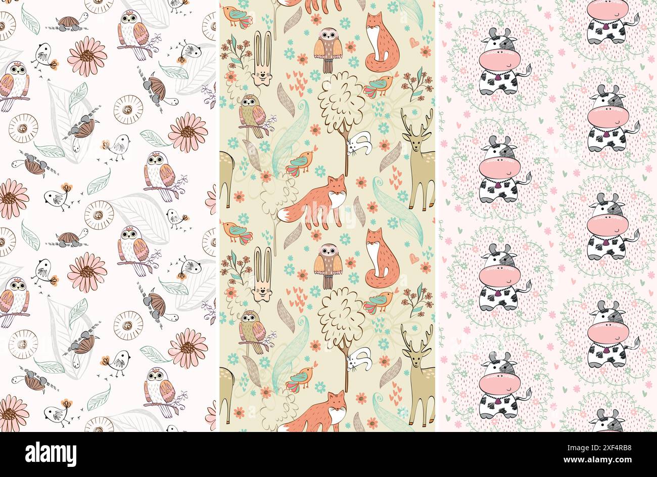 Livestock patterns Stock Vector Images - Alamy