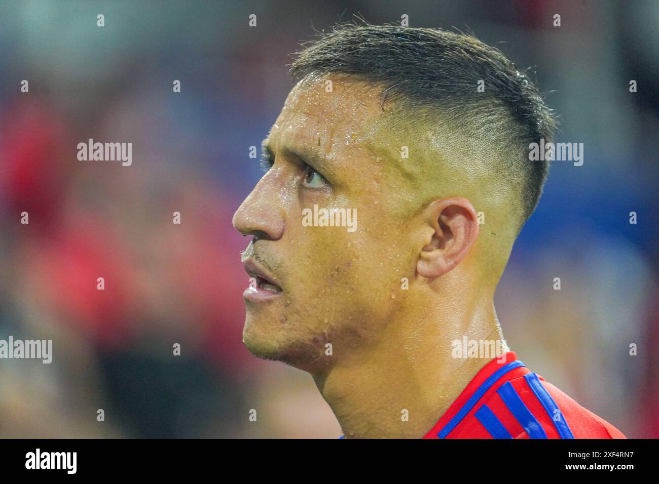 Orlando, Florida, USA, June 20, 2024, Chile forward Alexis Sánchez #10 ...