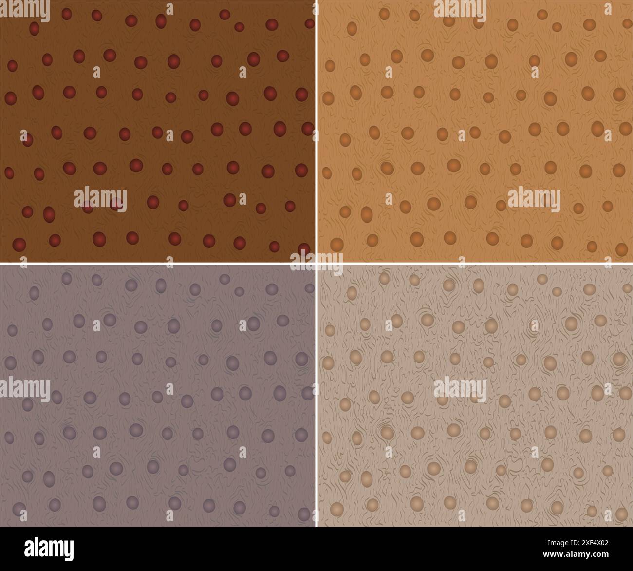 Structure of an ostrich's skin in different colours Stock Vector Image ...