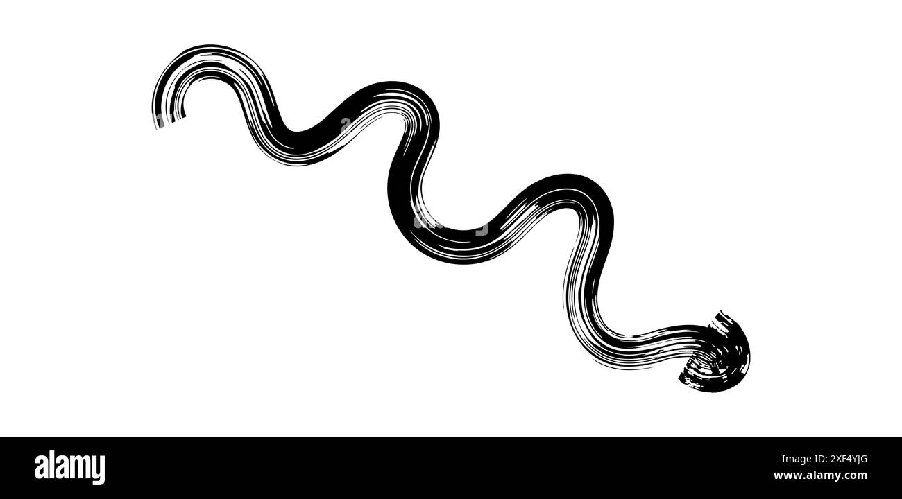 Cartoon squiggly lines Stock Vector Images - Alamy