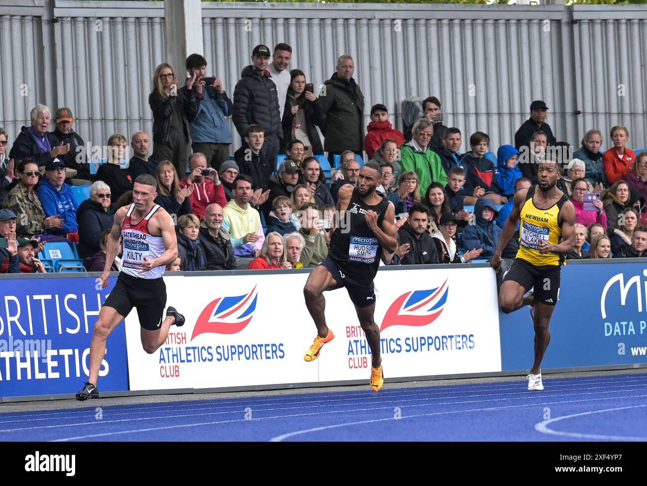 Richard Kitty, Matthew Hudson-Smith and Nethaneel Mitchell-Blake ...