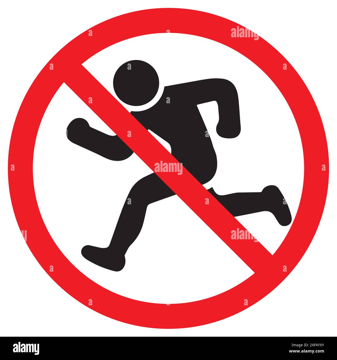 Person running in road Stock Vector Images - Alamy