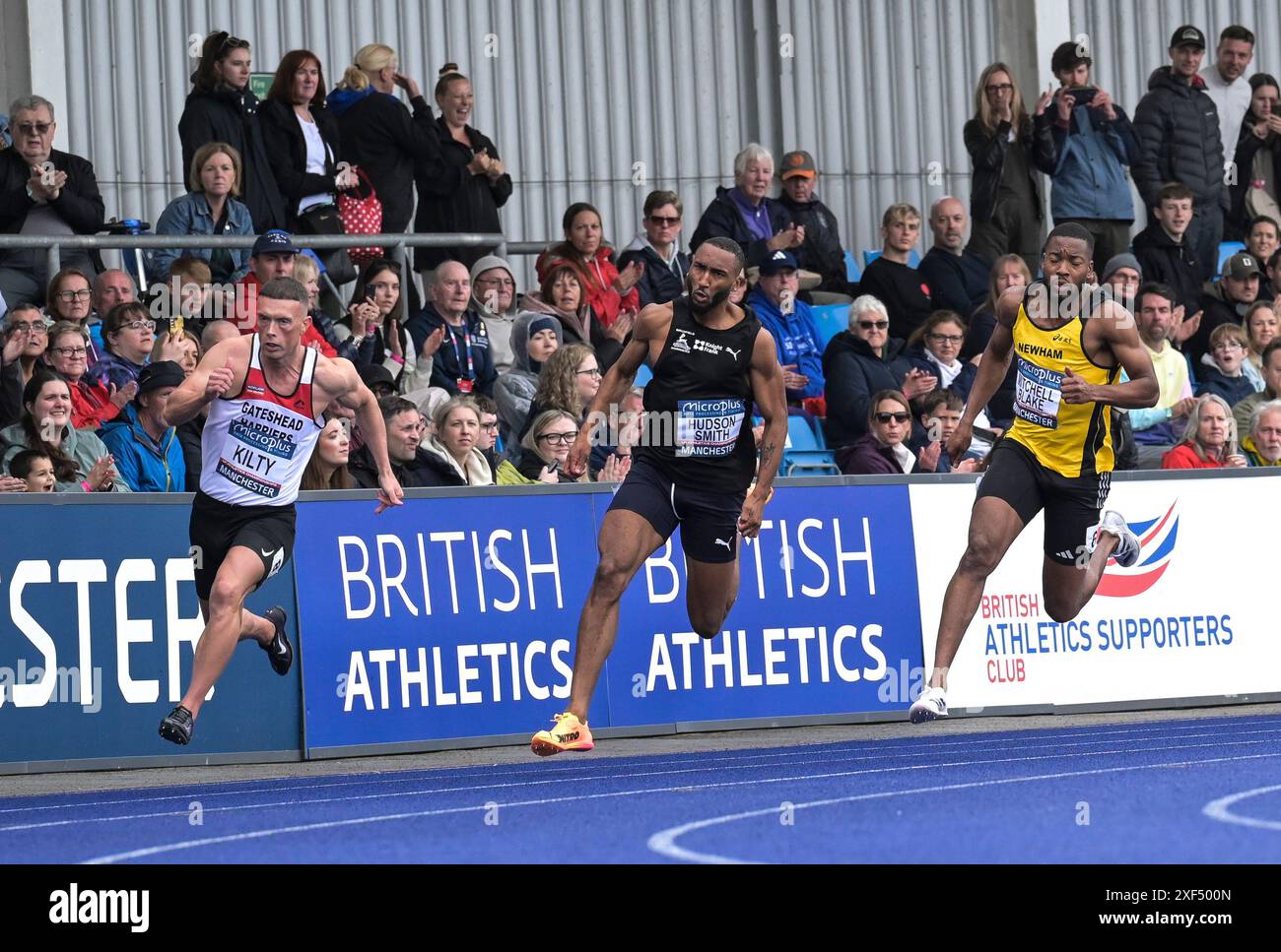 Richard Kitty, Matthew Hudson-Smith and Nethaneel Mitchell-Blake ...