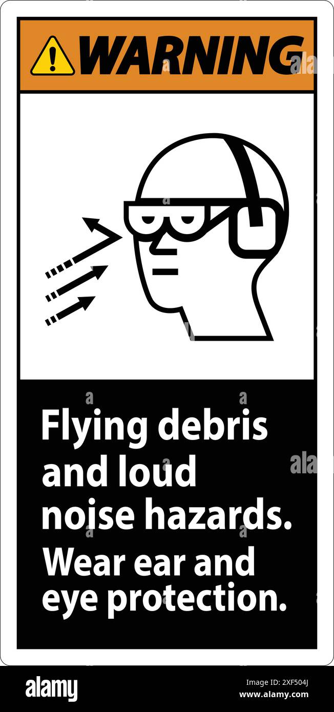 Loud noise warning sign hi-res stock photography and images - Alamy