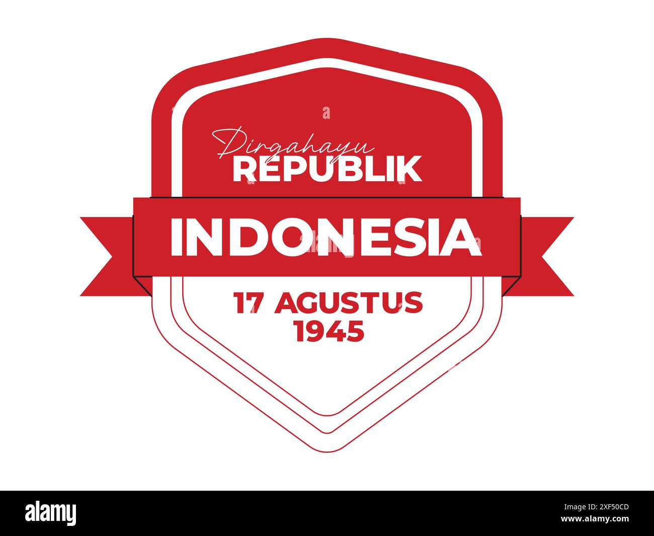 red and white republic indonesia independence day national patriotic ...