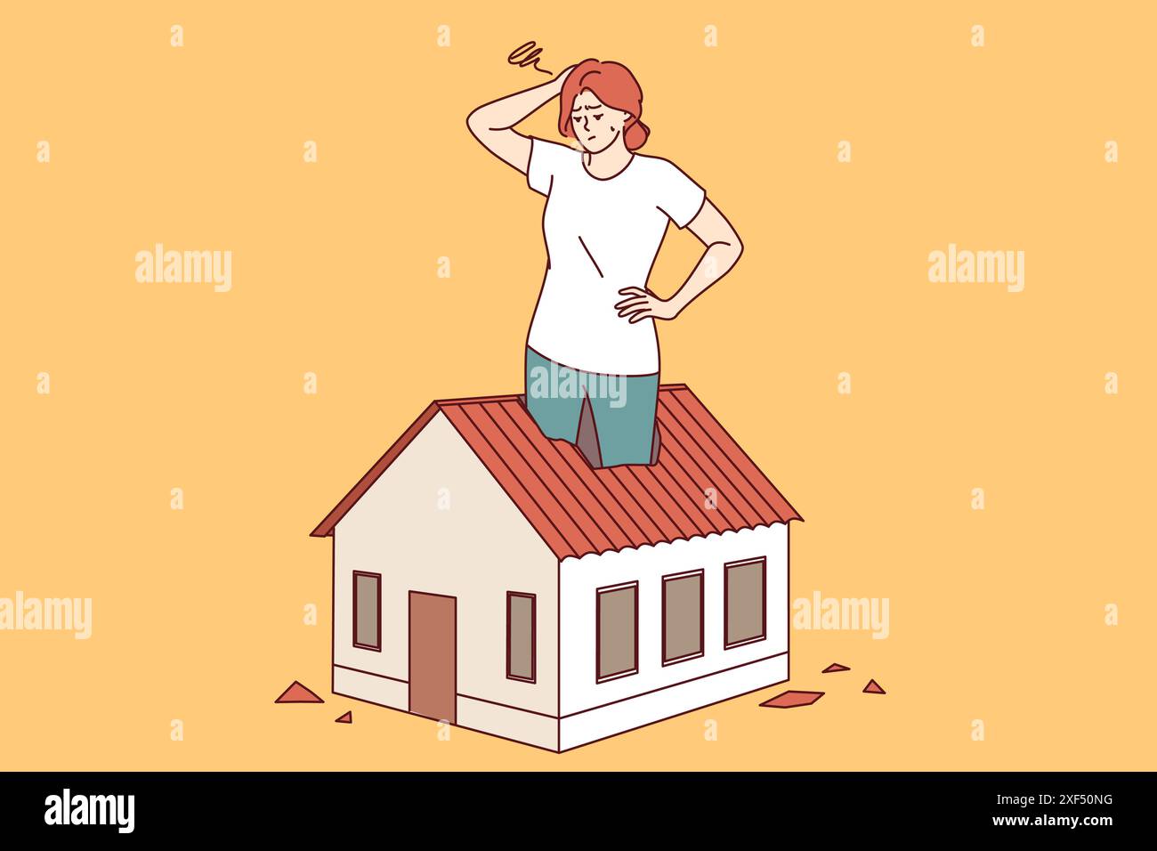 Homeowner householder Stock Vector Images - Alamy