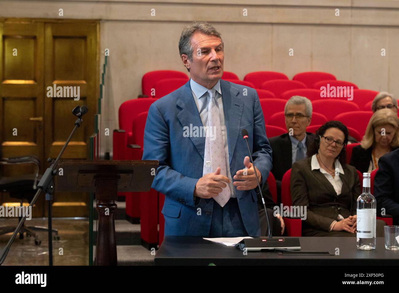 Nella foto Alessandro Spada Presidente di AssolombardaMilano, Italia ...