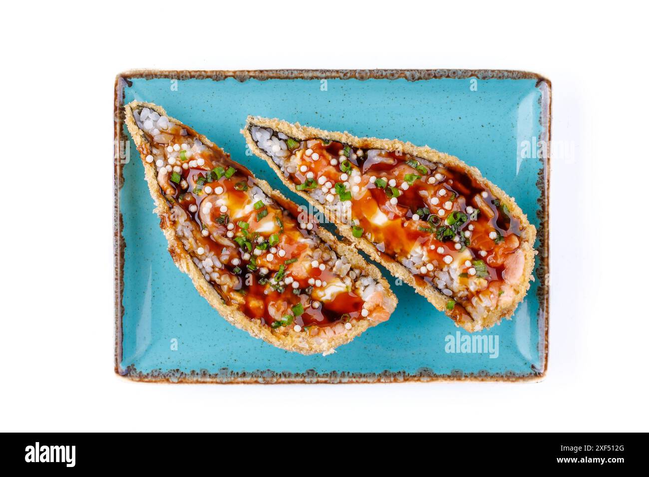 Fried hand roll temaki Cut Out Stock Images & Pictures - Alamy