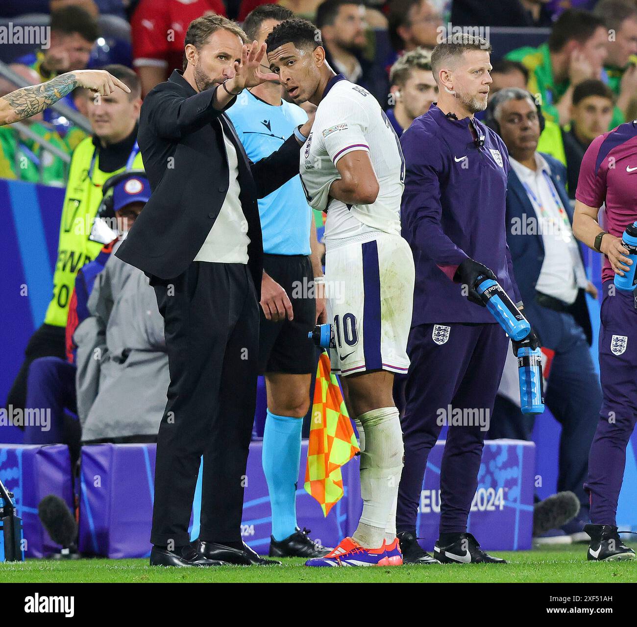 Gelsenkirchen, Deutschland. 16th June, 2024. firo : 16.06.2024 ...