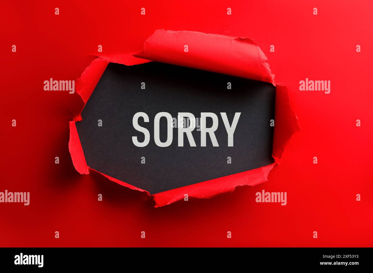 Torn paper font hi-res stock photography and images - Alamy