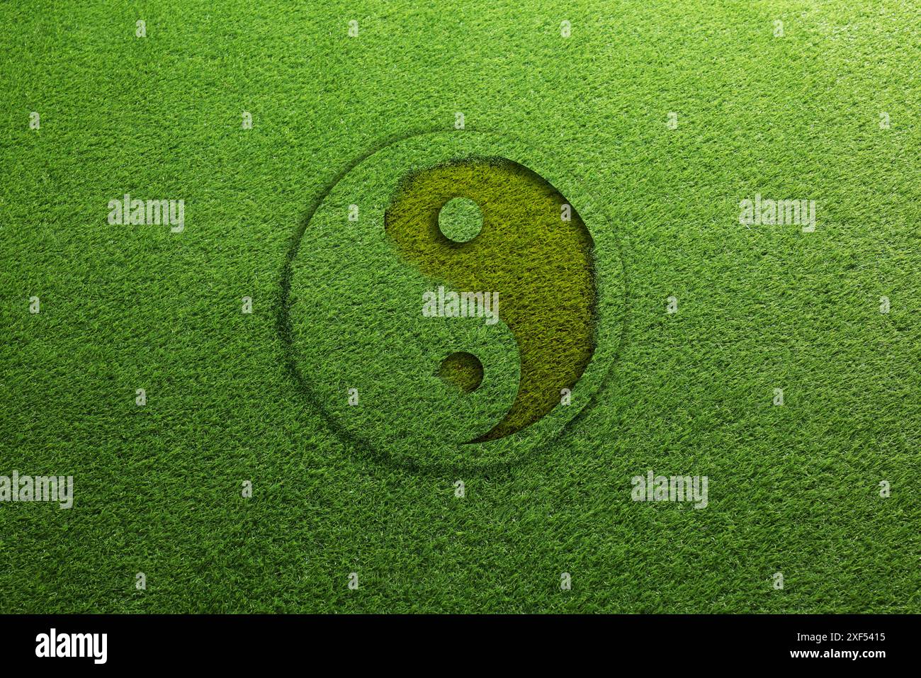 Yin yang sign pattern hi-res stock photography and images - Alamy