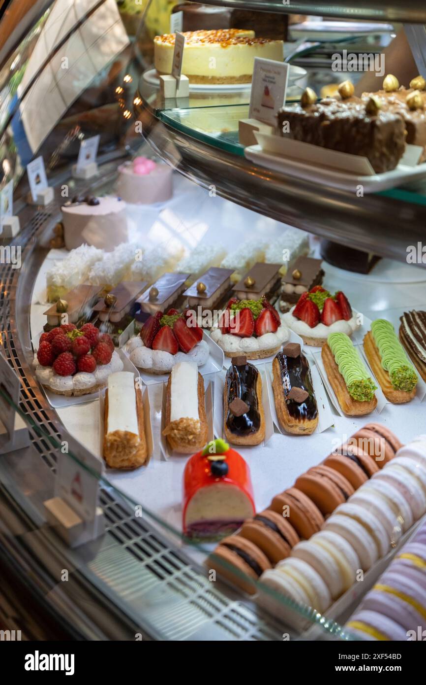 Variety assorted pastries displayed hi-res stock photography and images ...