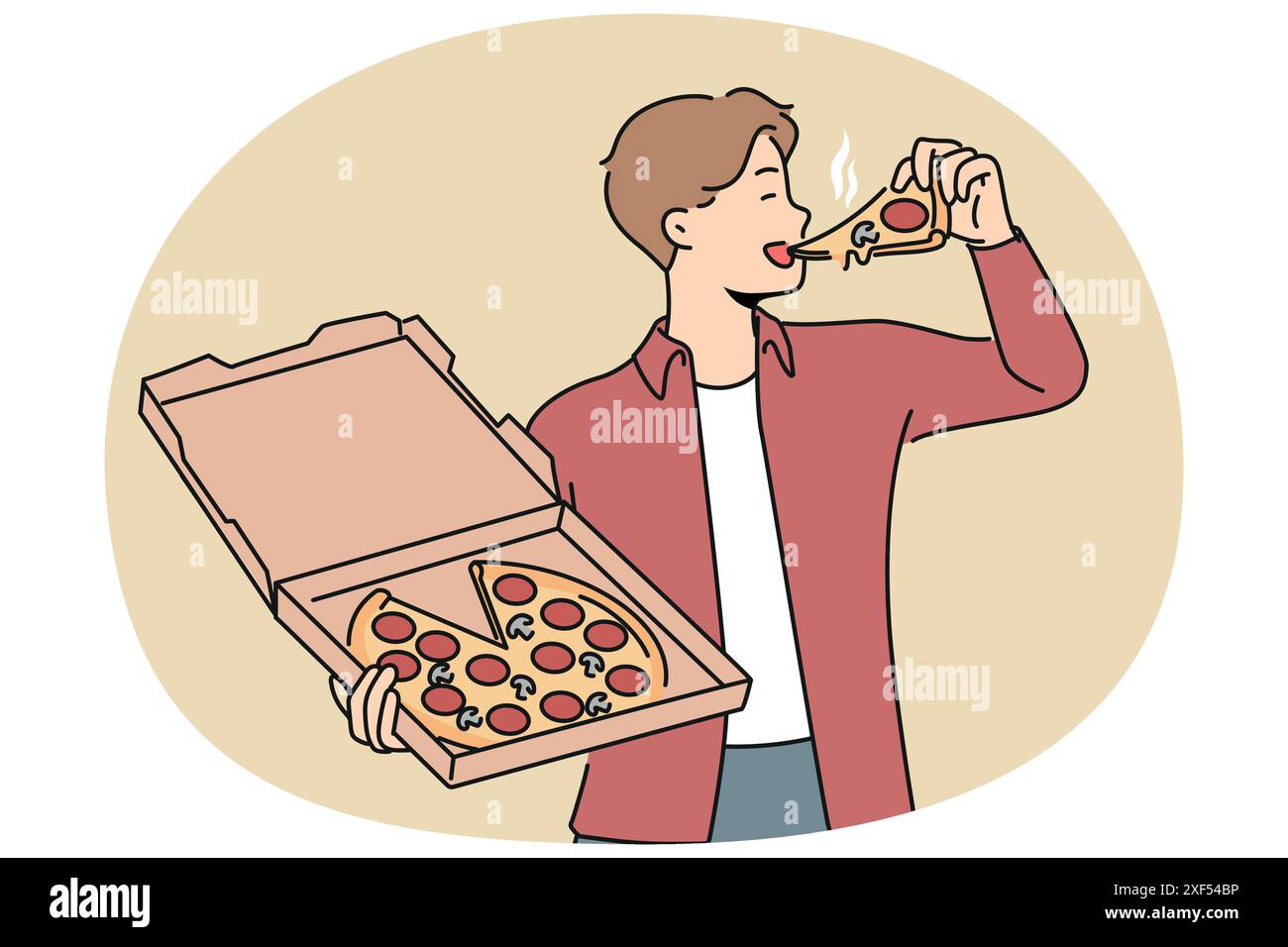 Baked mozzarella bites Stock Vector Images - Alamy