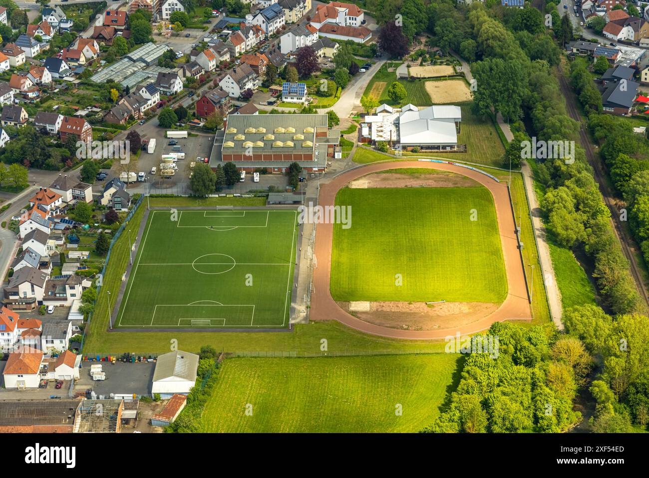 Marsberg triple gymnasium hi-res stock photography and images - Alamy