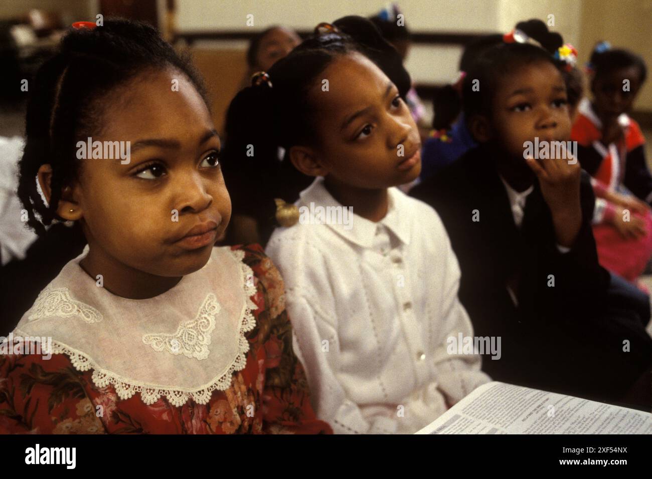 Children Sunday School children Bible study. Several Sunday School ...