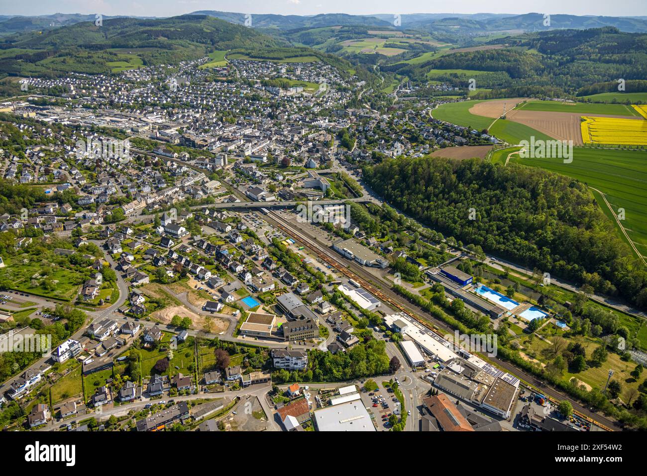 Meschede railroad station hi-res stock photography and images - Alamy