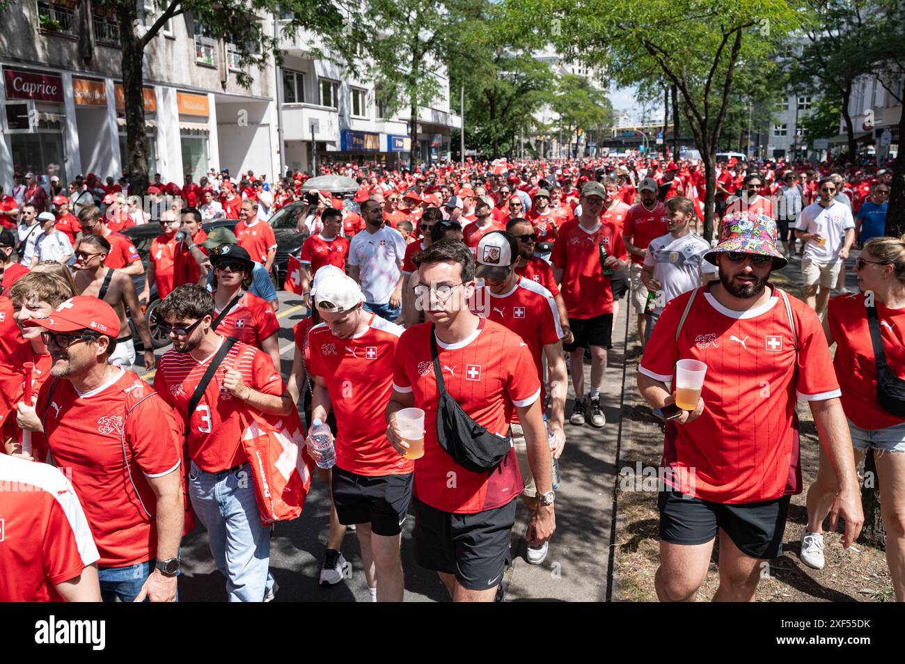 Euro 2024 fans berlin hi-res stock photography and images - Alamy