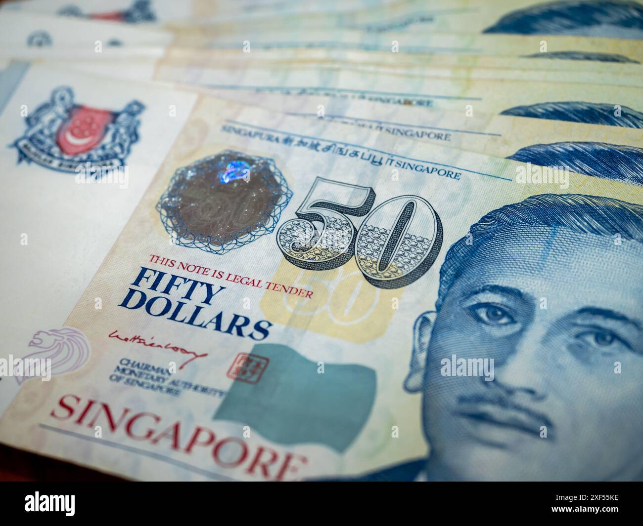Fifty singapore dollar note hi-res stock photography and images - Alamy