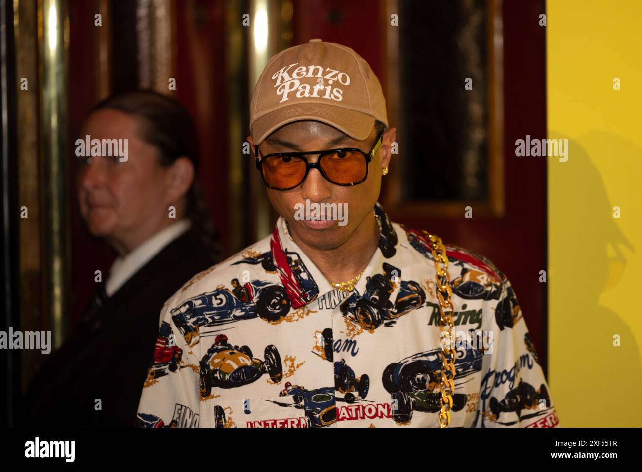 Pharrell Williams poses for photographers at the photo call for the ...