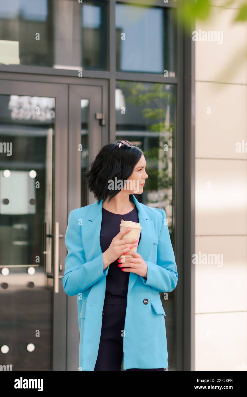 Young elegant Asian professional business woman, lady executive manager ...