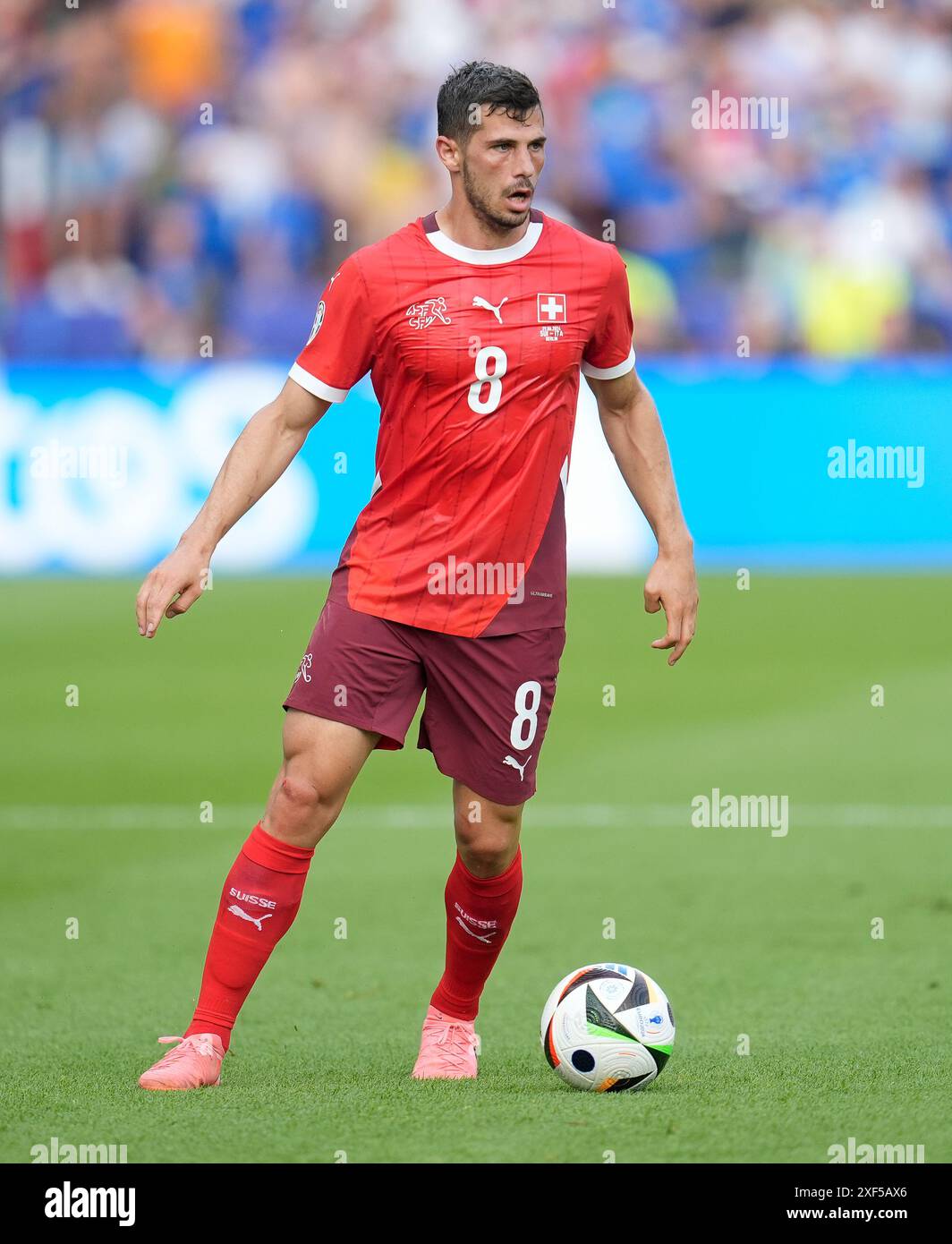 Switzerland's Remo Freuler during the UEFA Euro 2024 round of 16 match ...