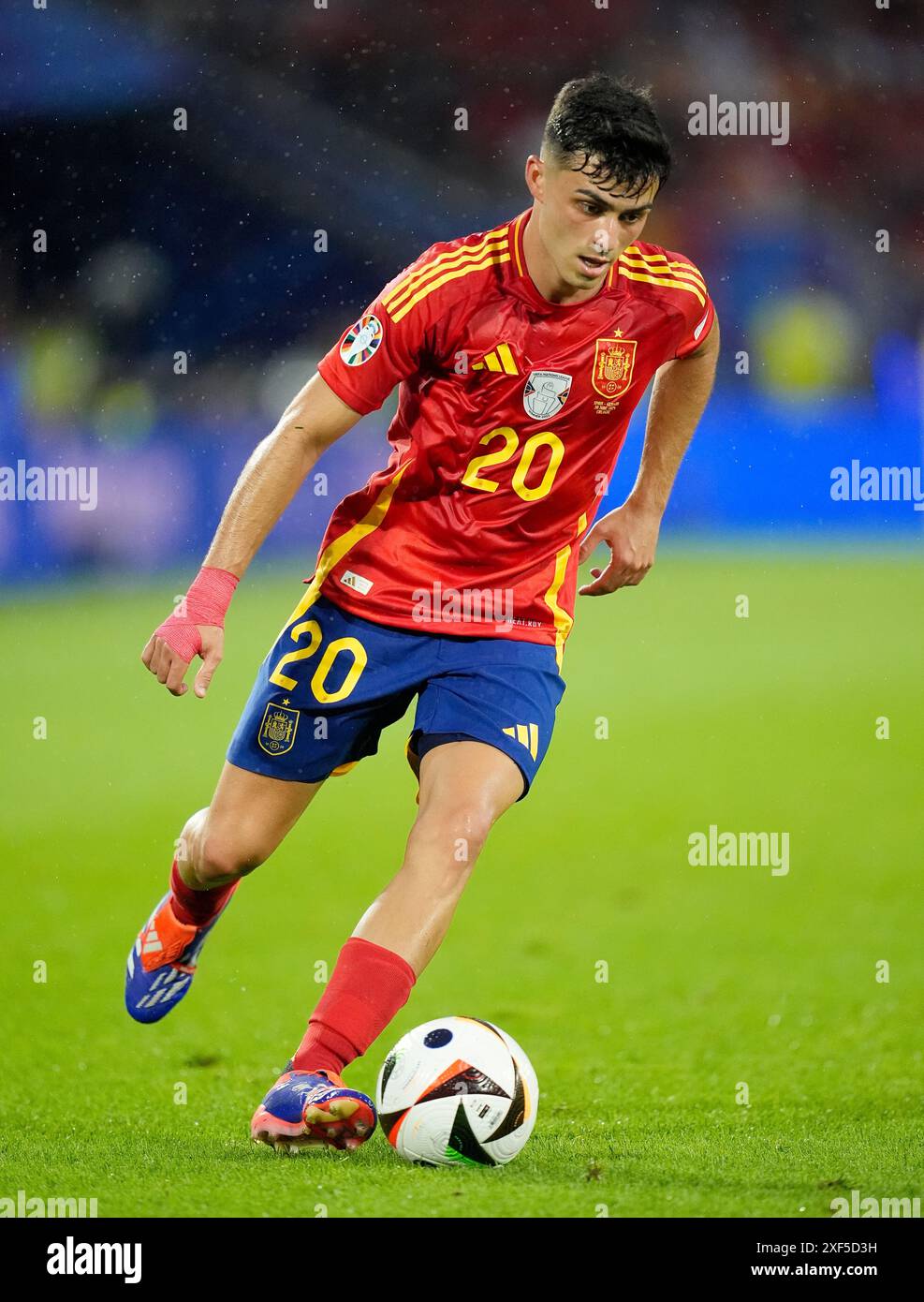 Spain's Pedri during the UEFA Euro 2024, round of 16 match at the ...