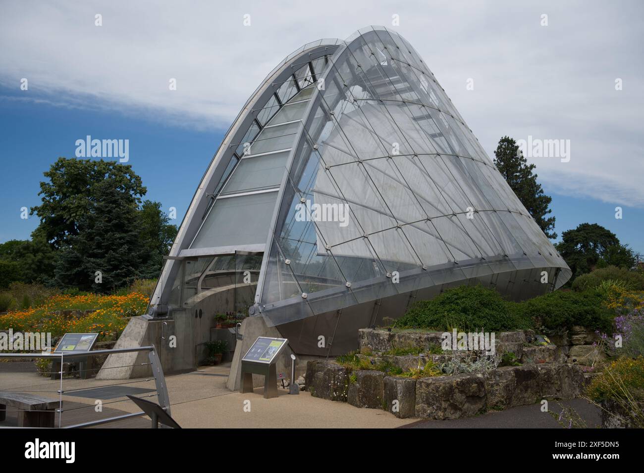 The Davies Alpine House at Kew Gardens in London Stock Photo - Alamy