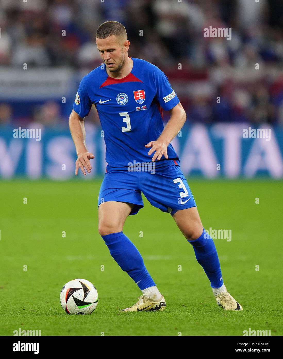 Slovakia's Denis Vavro during the UEFA Euro 2024, round of 16 match at ...