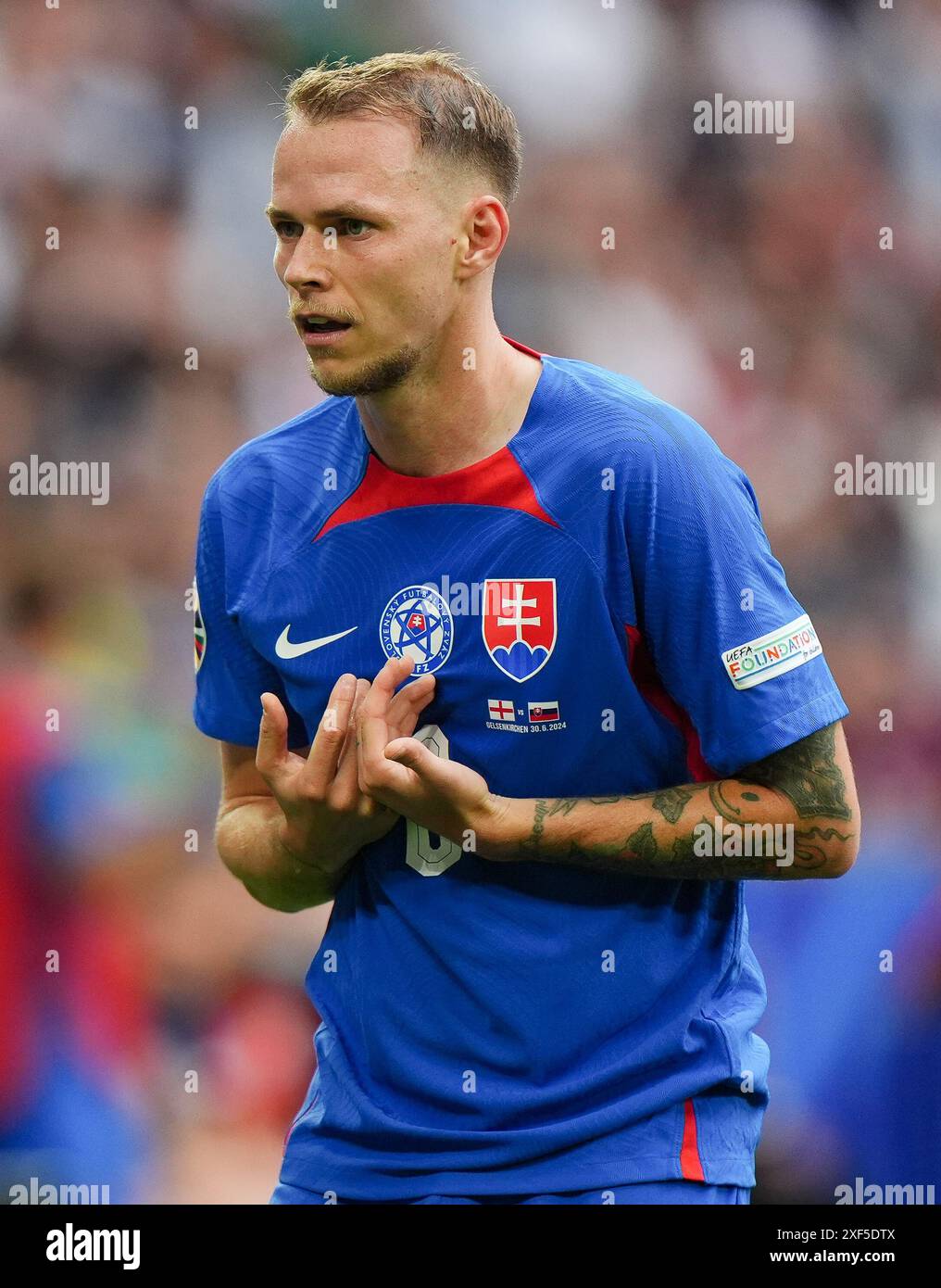 Slovakia's Ondrej Duda during the UEFA Euro 2024, round of 16 match at ...