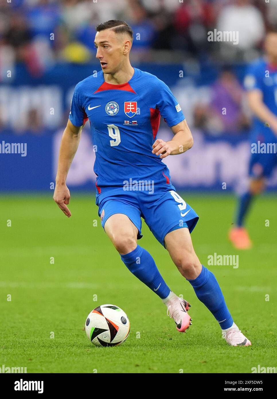 Slovakia's Robert Bozenik during the UEFA Euro 2024, round of 16 match ...