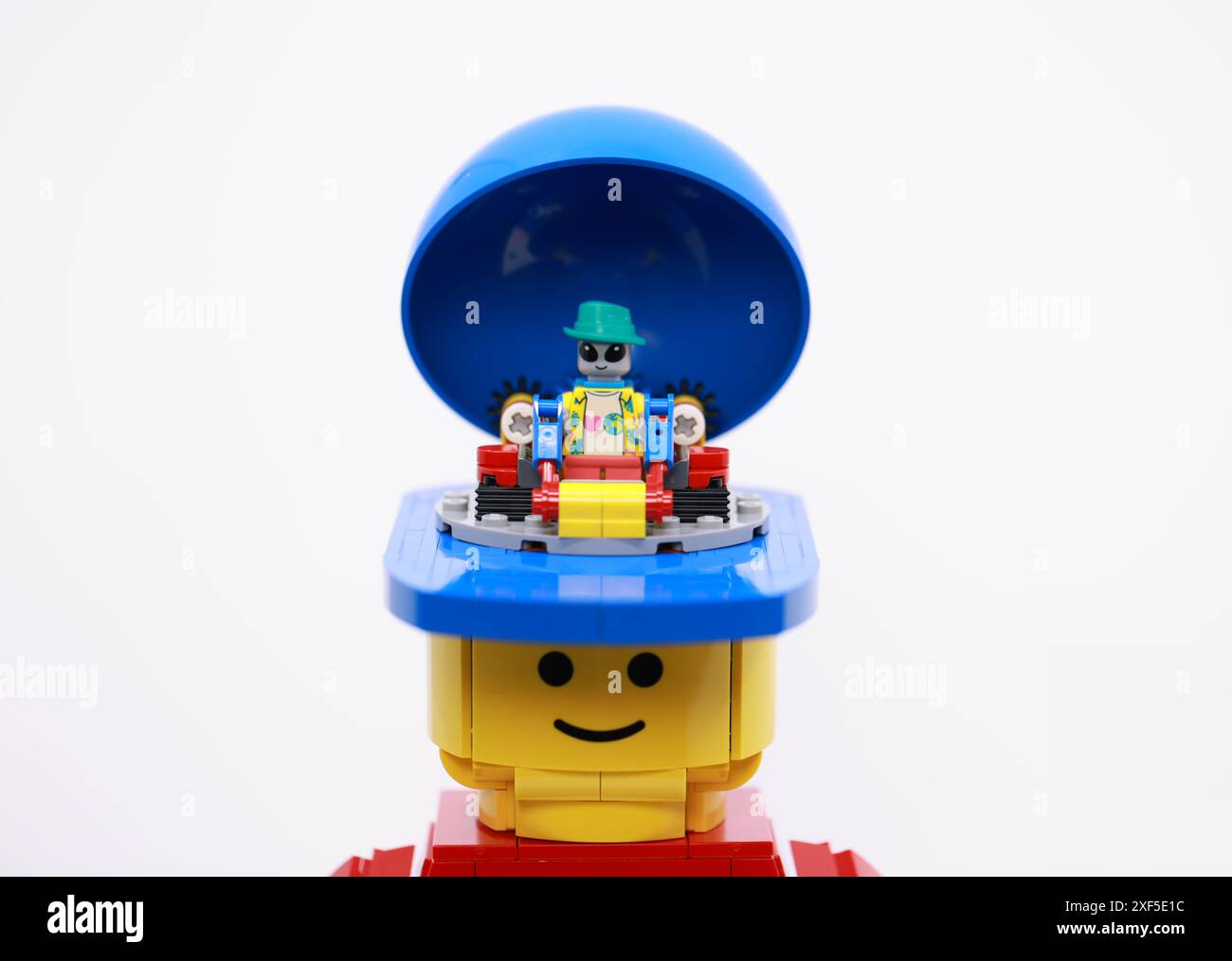 alien control the giant man Stock Photo - Alamy