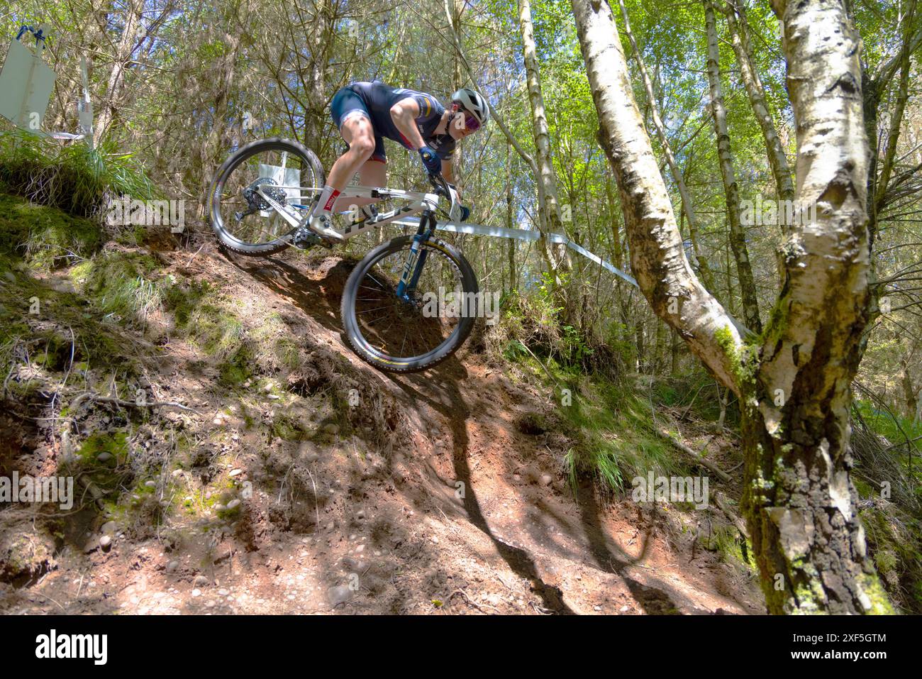MTB XCO National Series, Channock Chase, England. UK. GB Stock Photo ...