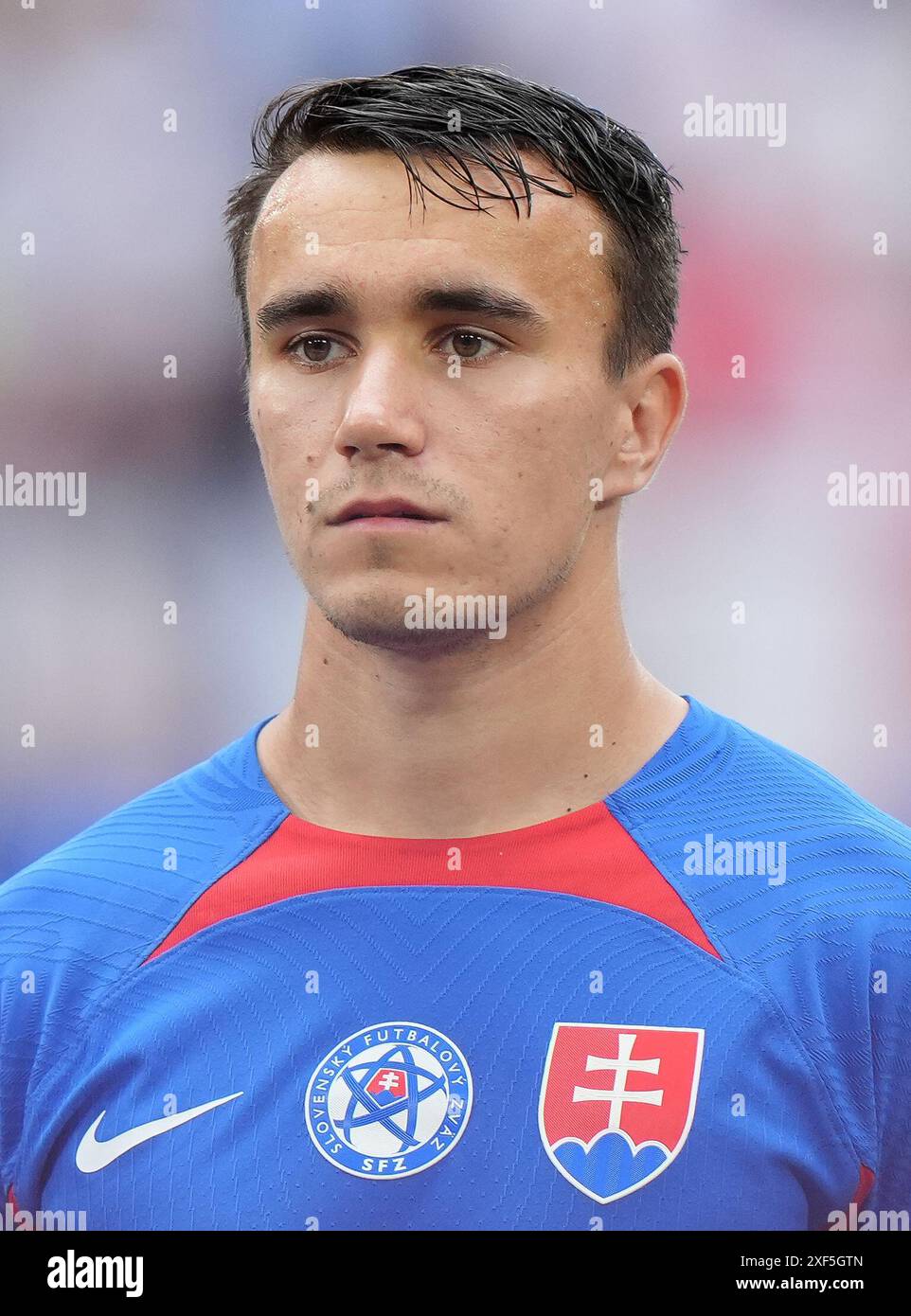 Slovakia's David Strelec during the UEFA Euro 2024, round of 16 match ...