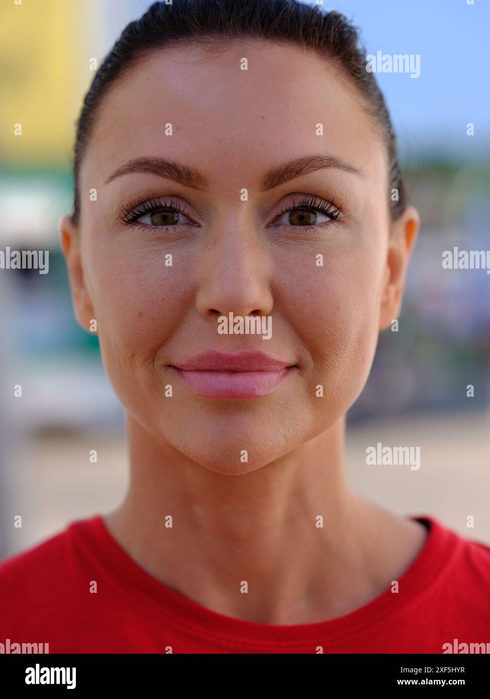 Portrait of beautiful stranger in Helsingborg, Sweden Stock Photo - Alamy