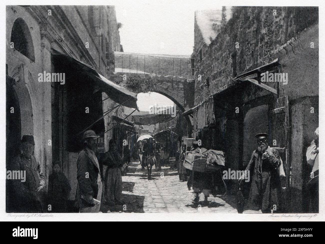 Palestine. 1880s – A photogravure print by the Swan Electric Engraving ...
