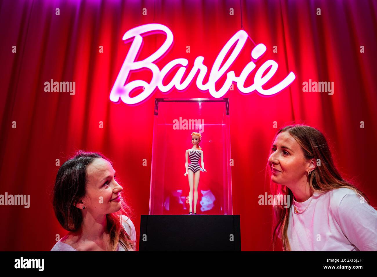 London, UK. 1st July, 2024. The very first Barbie from 1959 - Barbie ...