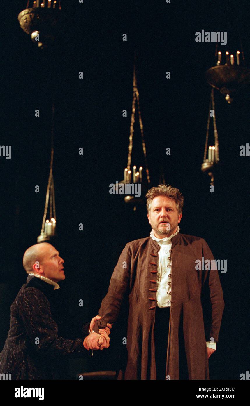 l-r: Simon Day (Horatio), Simon Russell Beale (Hamlet, Prince of ...