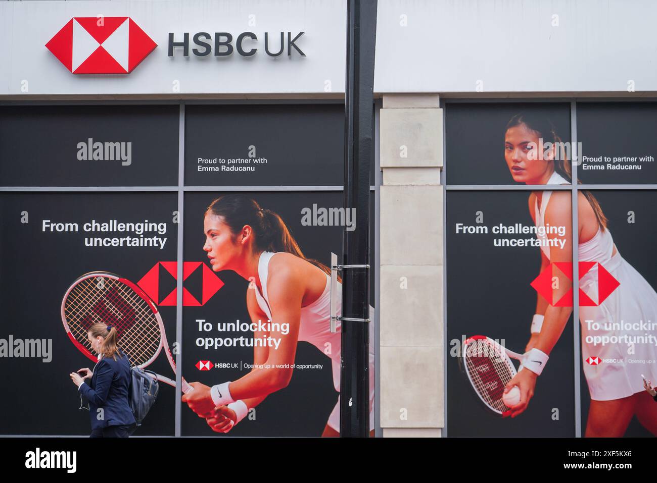 Emma raducanu wimbledon 2024 hi-res stock photography and images - Alamy