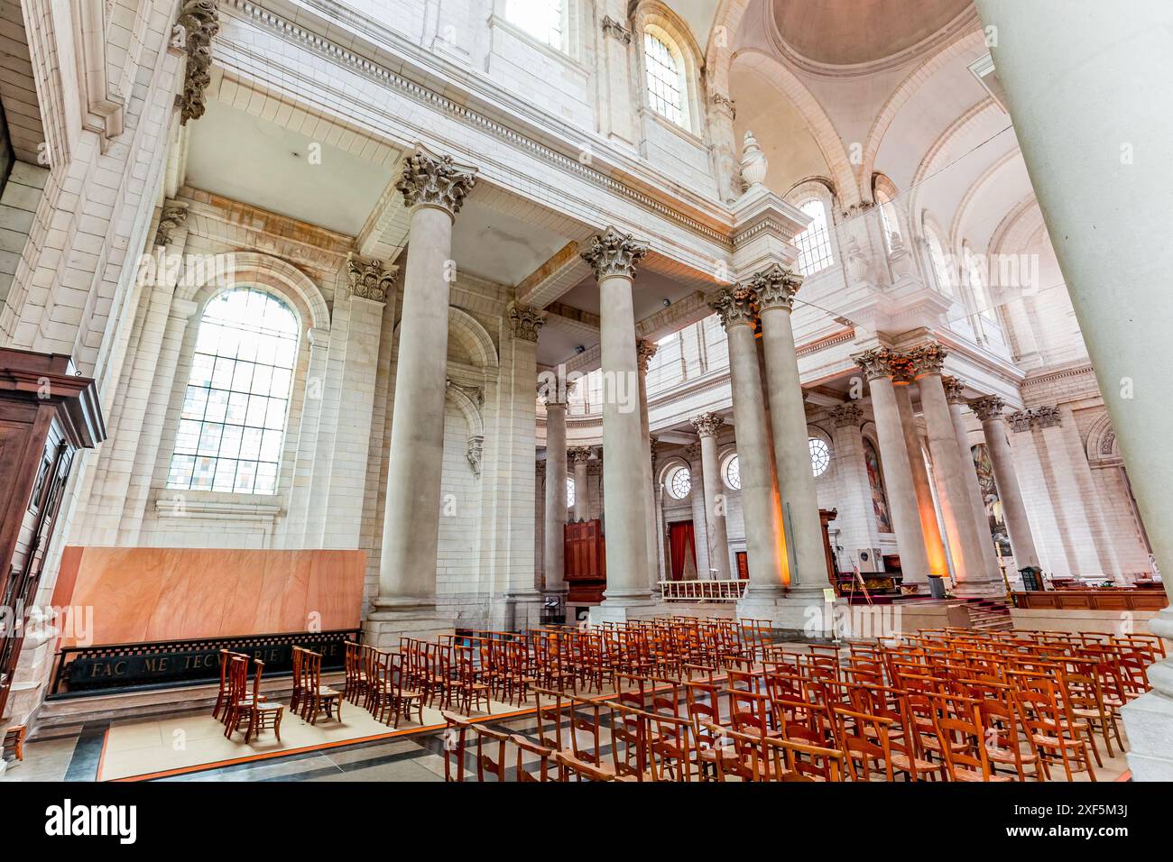 ARRAS, FRANCE, JUNE 16, 2024 : interior architectoral decors and ...
