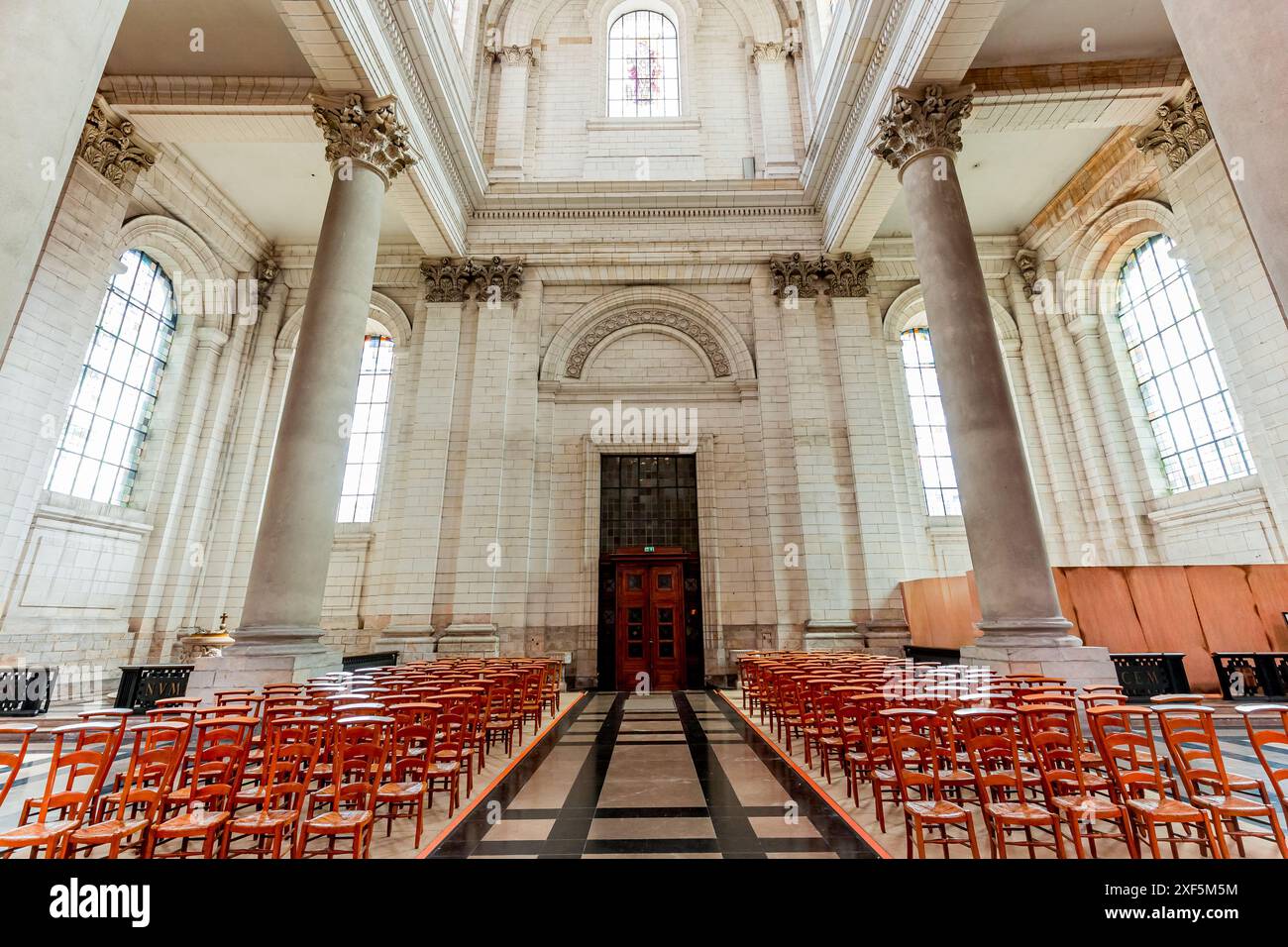ARRAS, FRANCE, JUNE 16, 2024 : interior architectoral decors and ...
